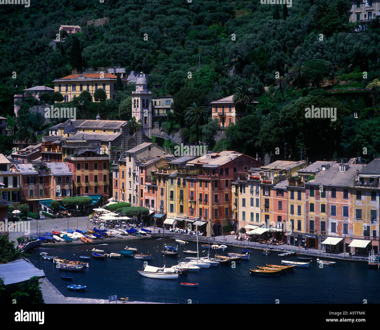 PORTOFINO LIGURIAN RIVIERA GULF OF GENOA ITALY Stock Photo - Alamy