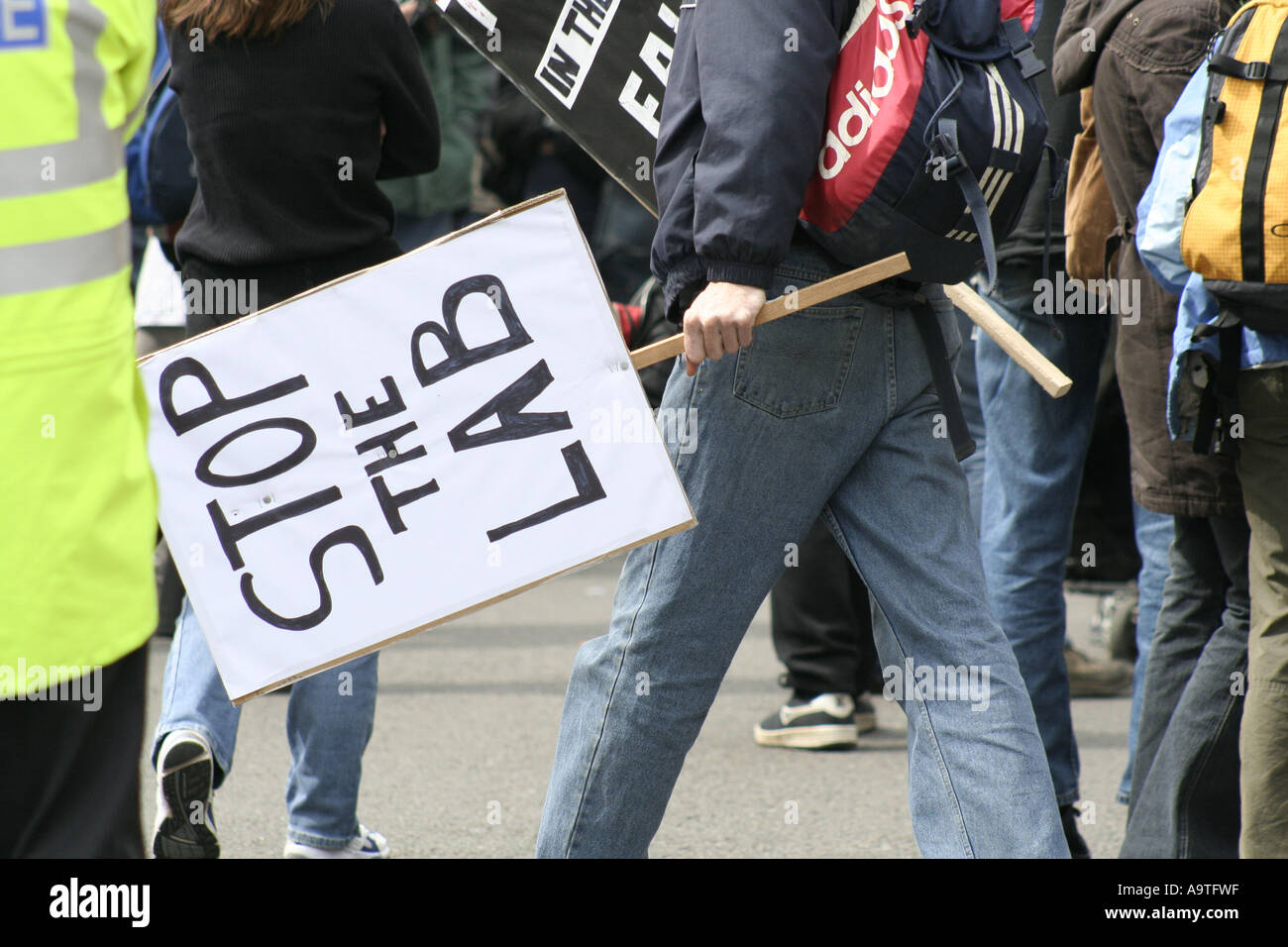 Animal Rights Protest Oxford UK Stock Photo - Alamy