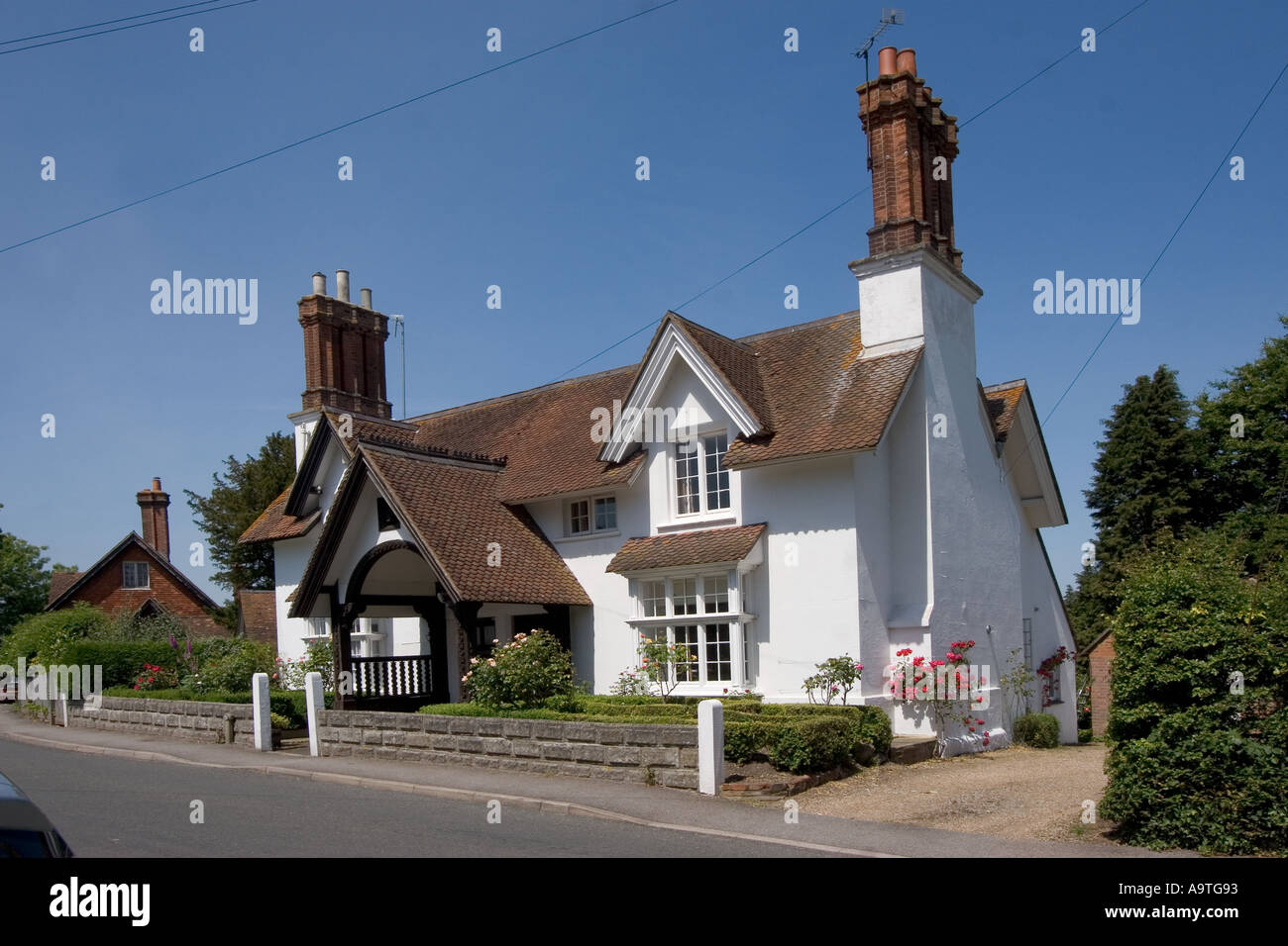 Country House in Chipstead village Kent England UK Stock Photo - Alamy