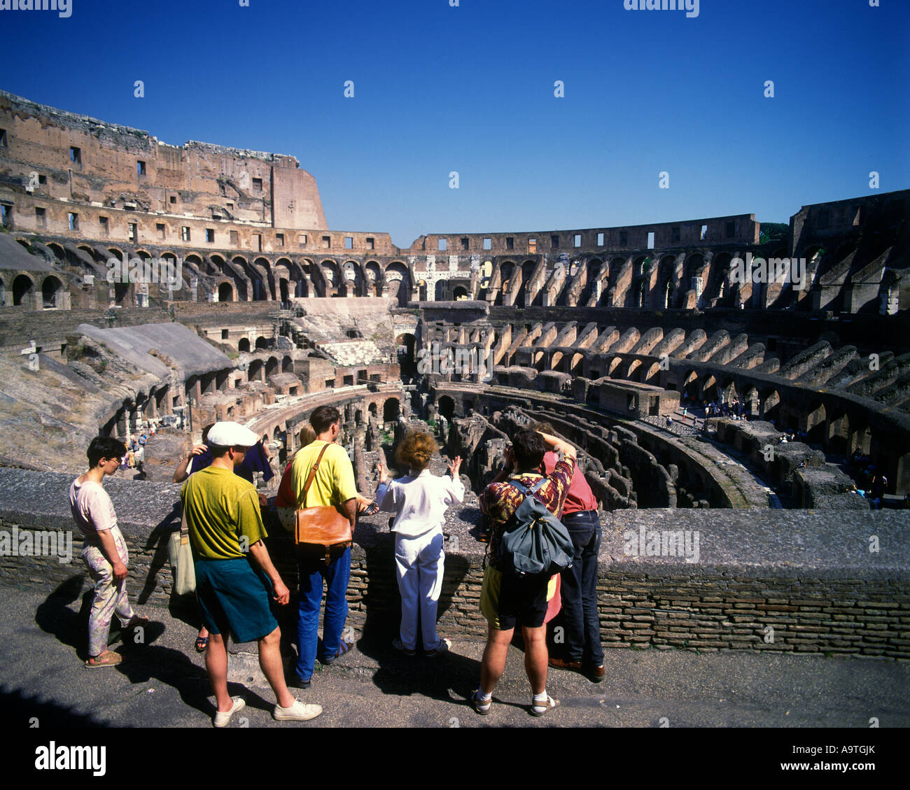 Inside The Roman Colosseum High Resolution Stock Photography and Images ...