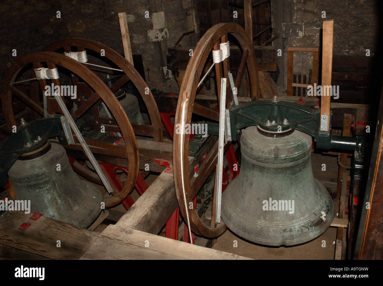 English church bells hi-res stock photography and images - Alamy