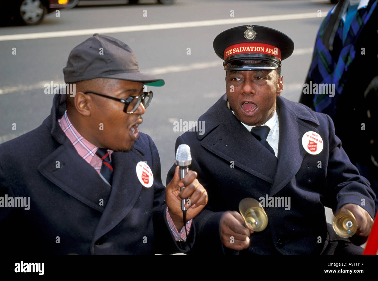 Salvation army bell hi-res stock photography and images - Alamy