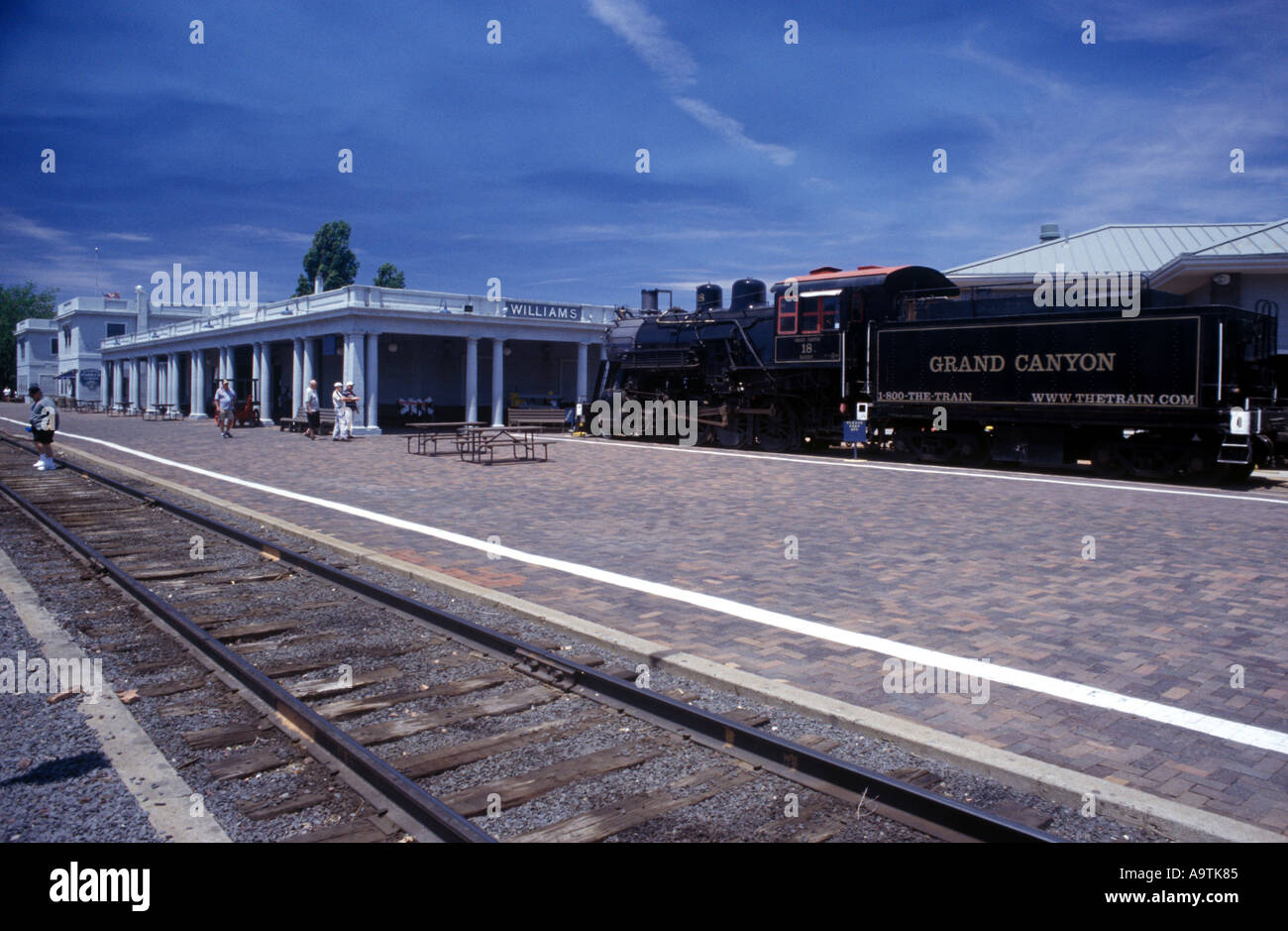 Williams Railroad Museum Stock Photo - Alamy