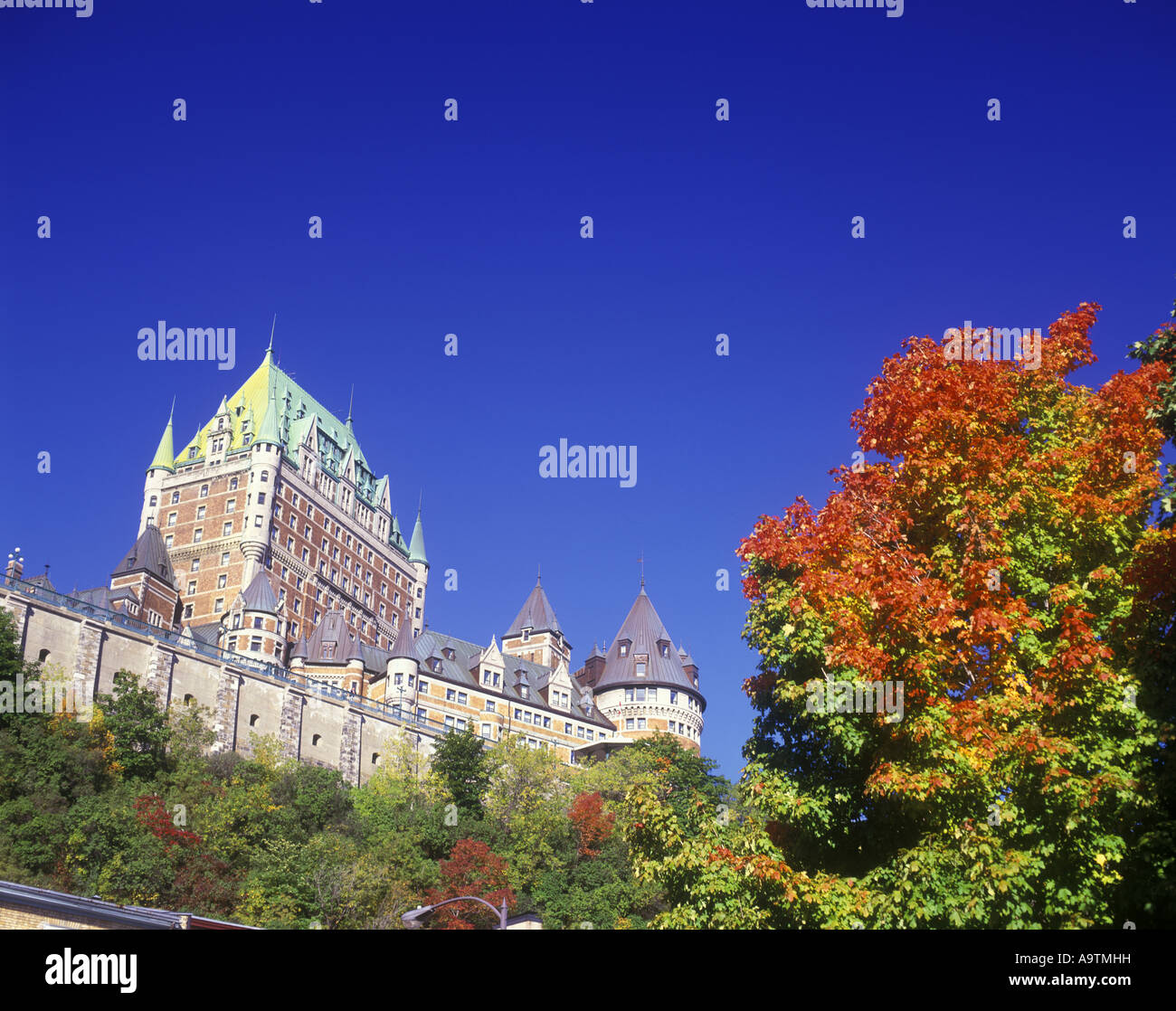 Chateau frontenac fall hi-res stock photography and images - Alamy