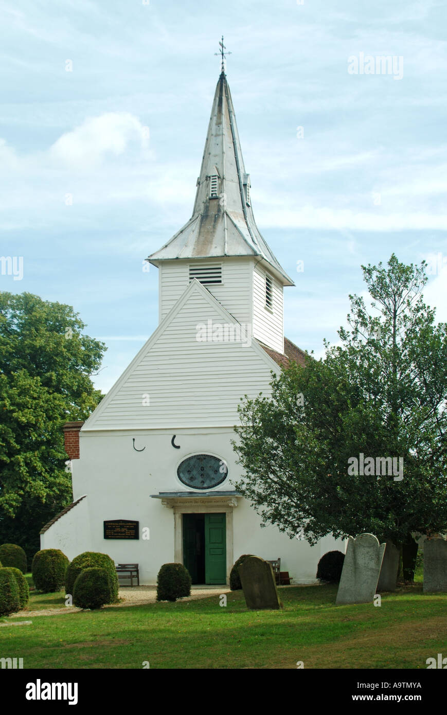 Old historical 12th century ancient medieval grade II listed Lambourne ...