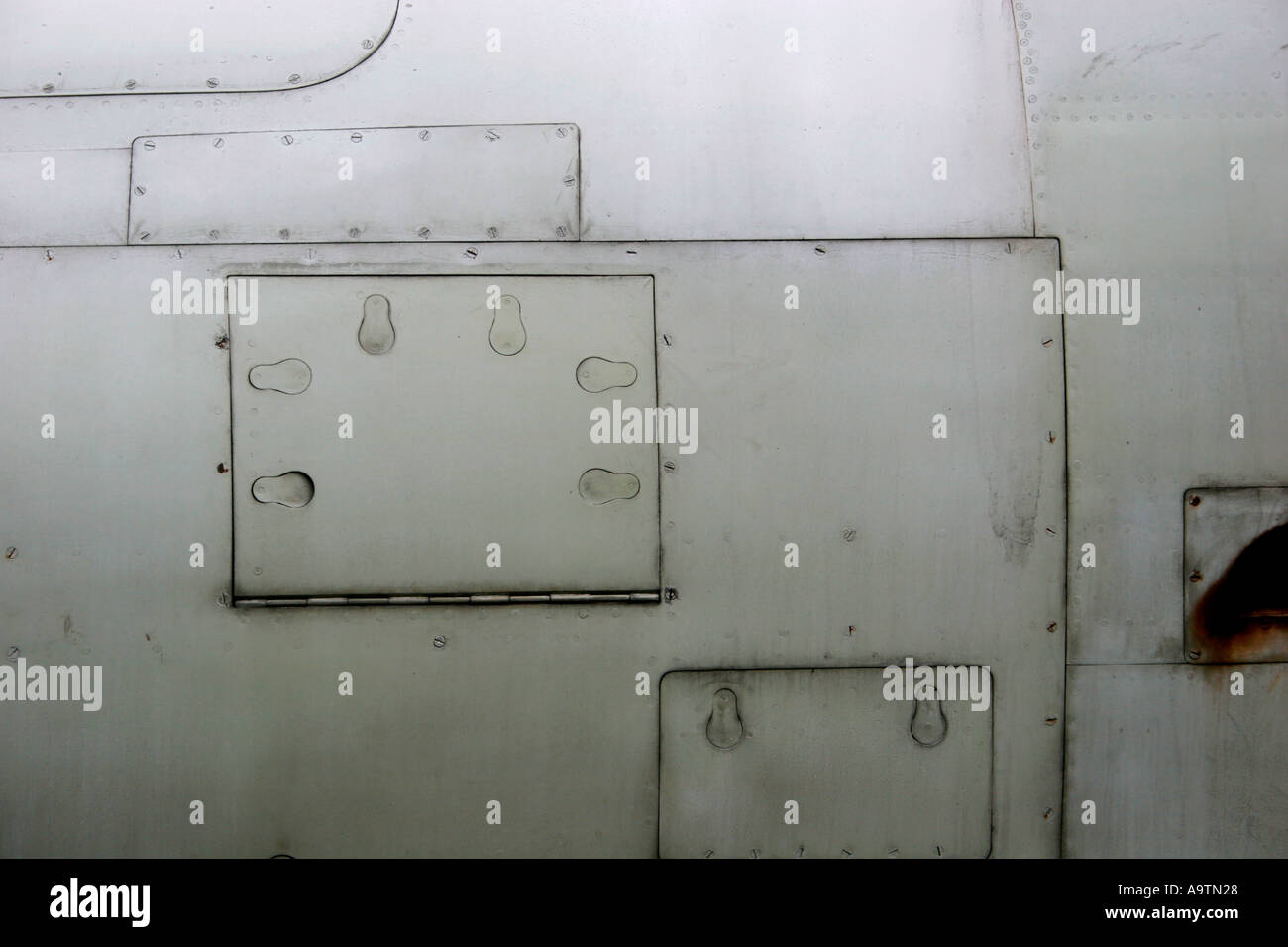 Airplane panel fuselage aluminum plane hi-res stock photography and ...