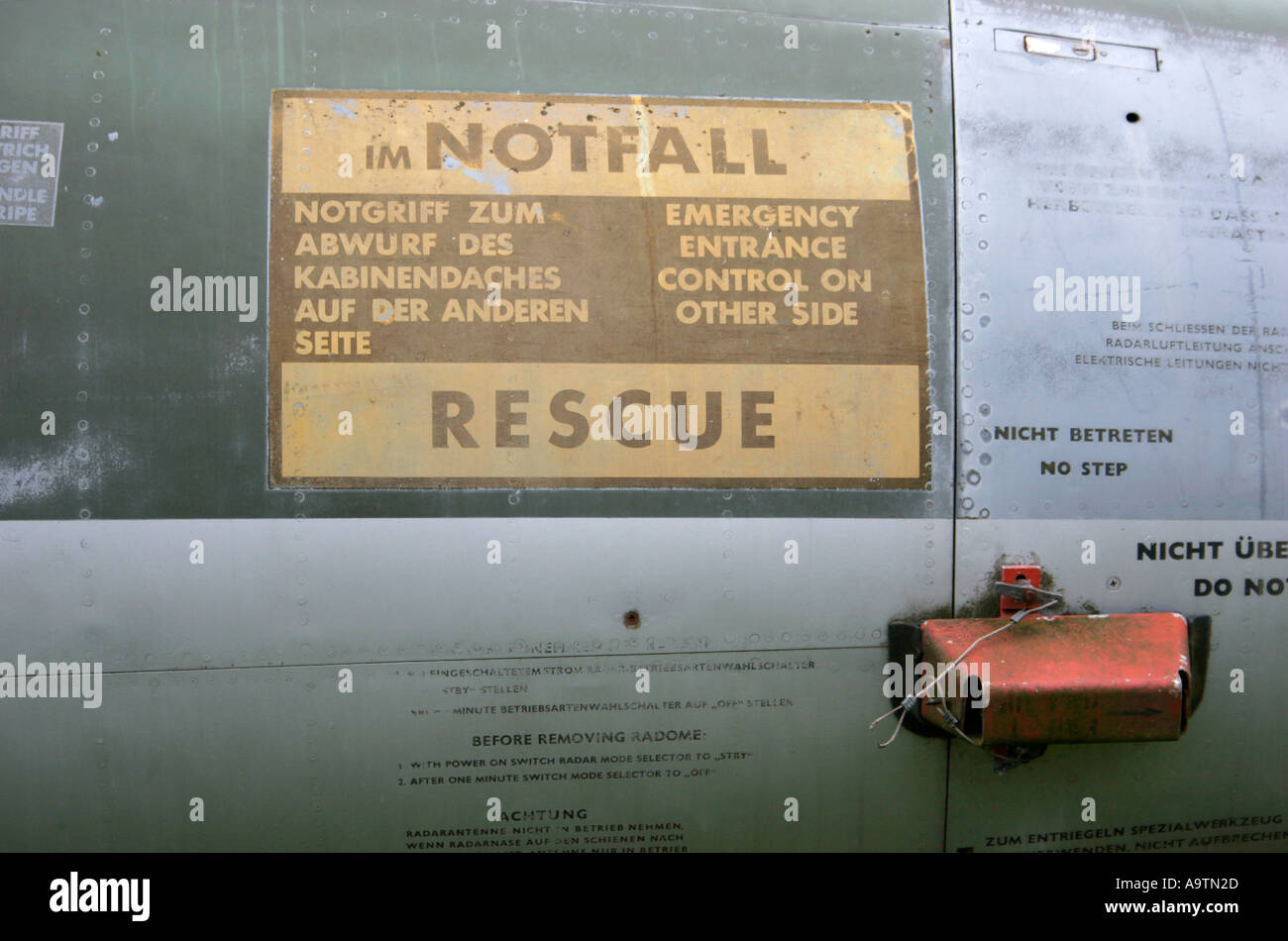 Airplane Panel Fuselage Aluminum Plane High Resolution Stock ...