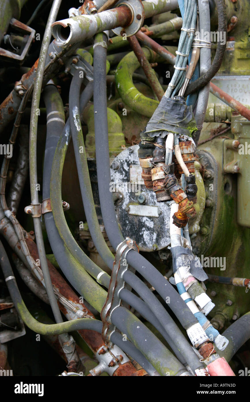 Vintage aircraft engine hi-res stock photography and images - Alamy