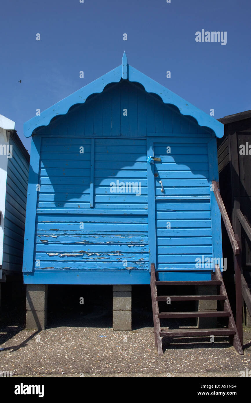 English Sea side huts Stock Photo - Alamy