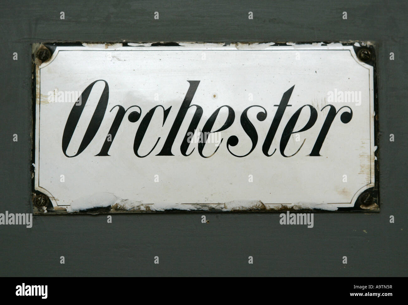 Stage door sign theatre in hi-res stock photography and images - Alamy