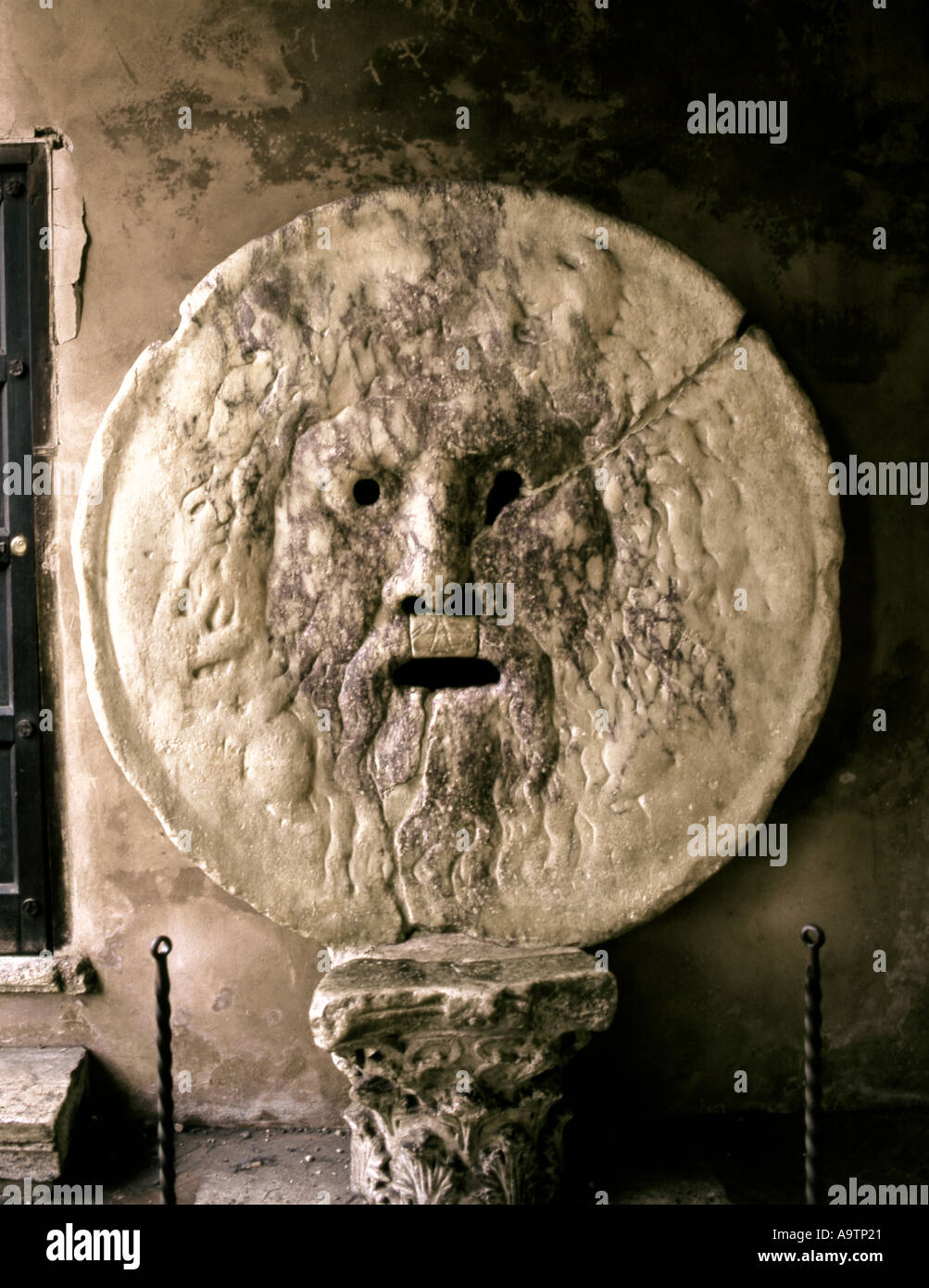 Rome Bocca de la Verita Mouth of truth Stock Photo - Alamy