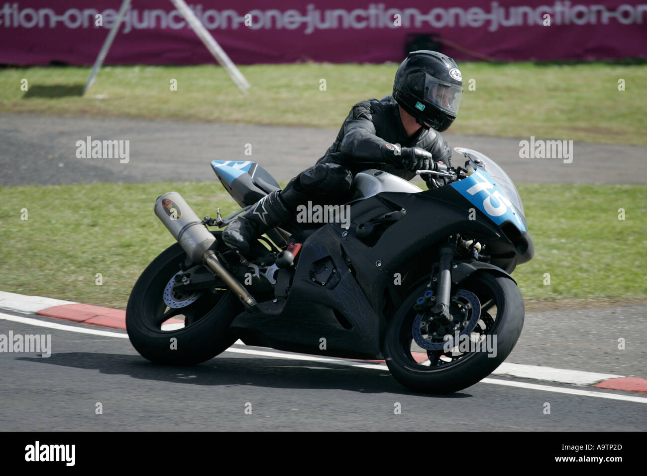 Daniel Jansen from New Zealand on his Yamaha at the North West 200 Road ...