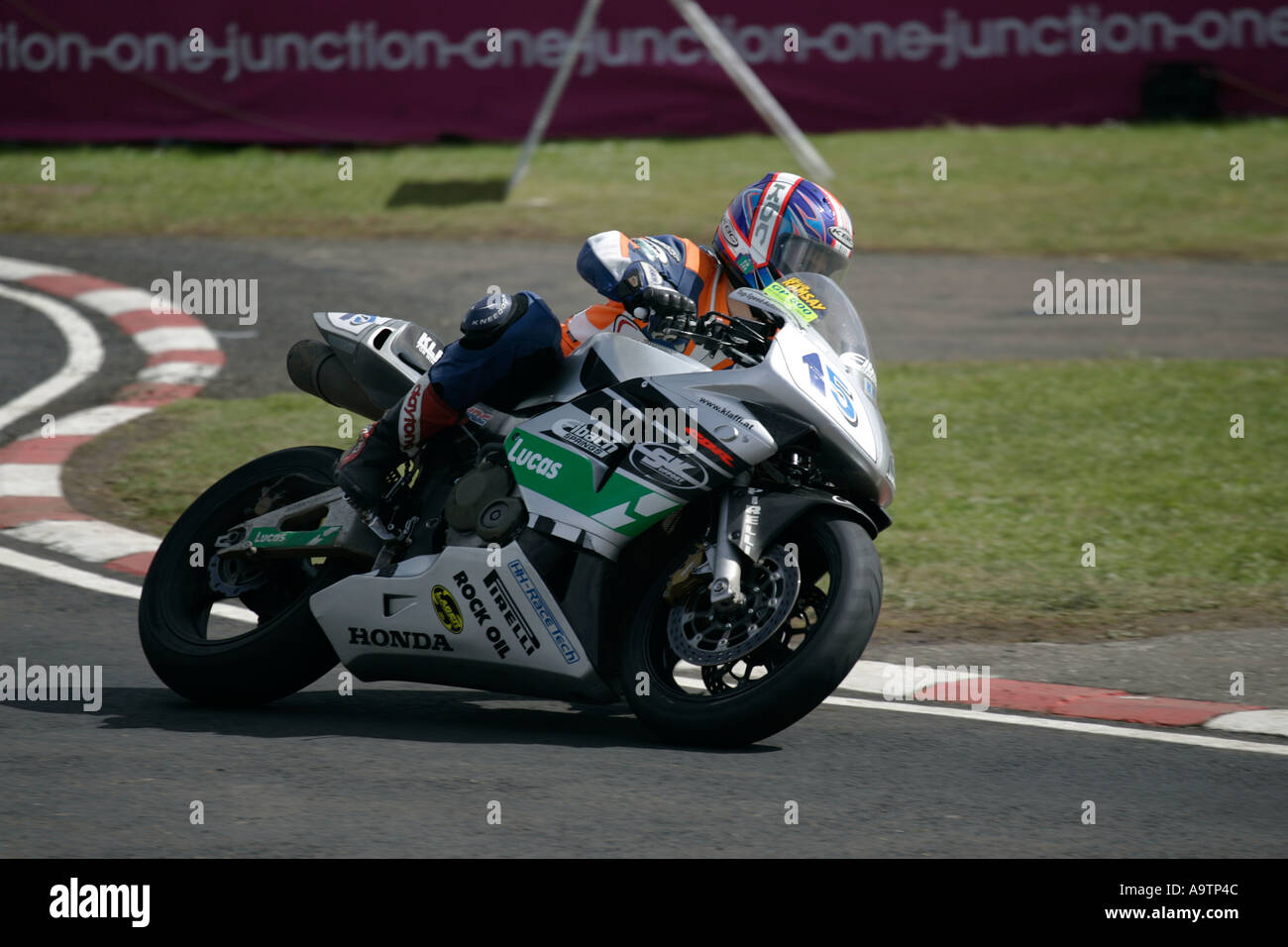 Callum Ramsay from Perth on his Honda at the North West 200 Road Races ...