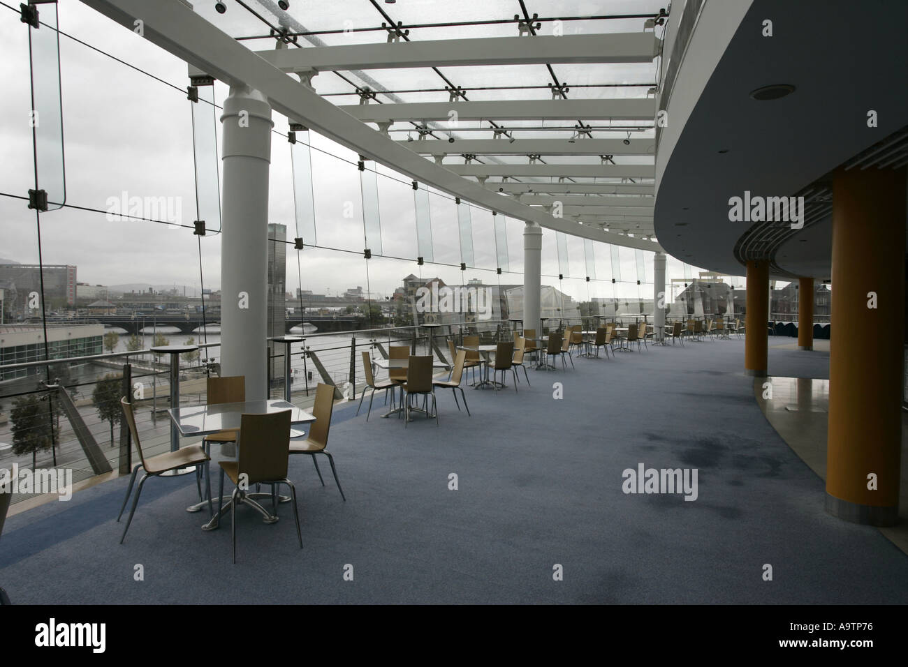 The Waterfront Hall Bar Belfast Stock Photo - Alamy