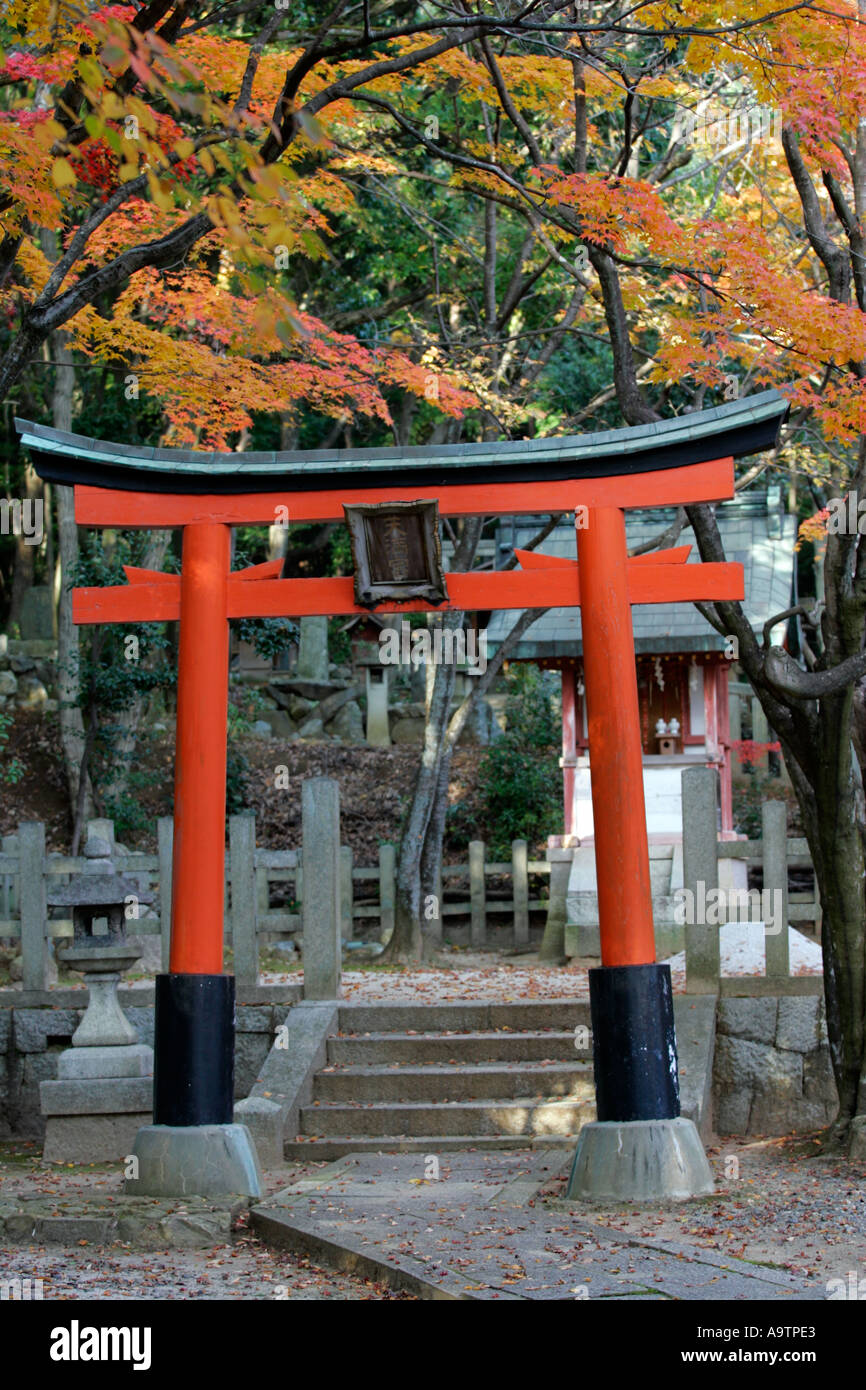 Tori gate Kyoto Japan Stock Photo - Alamy