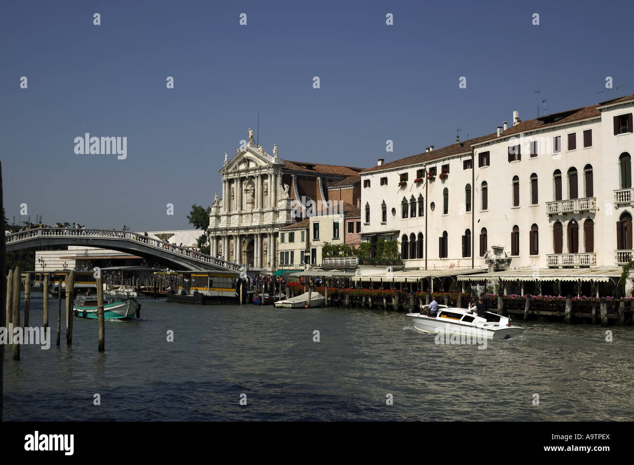 Ponte Degli Scalzi Bridge, Grand Canal, Venice, Italy, Europe Stock ...