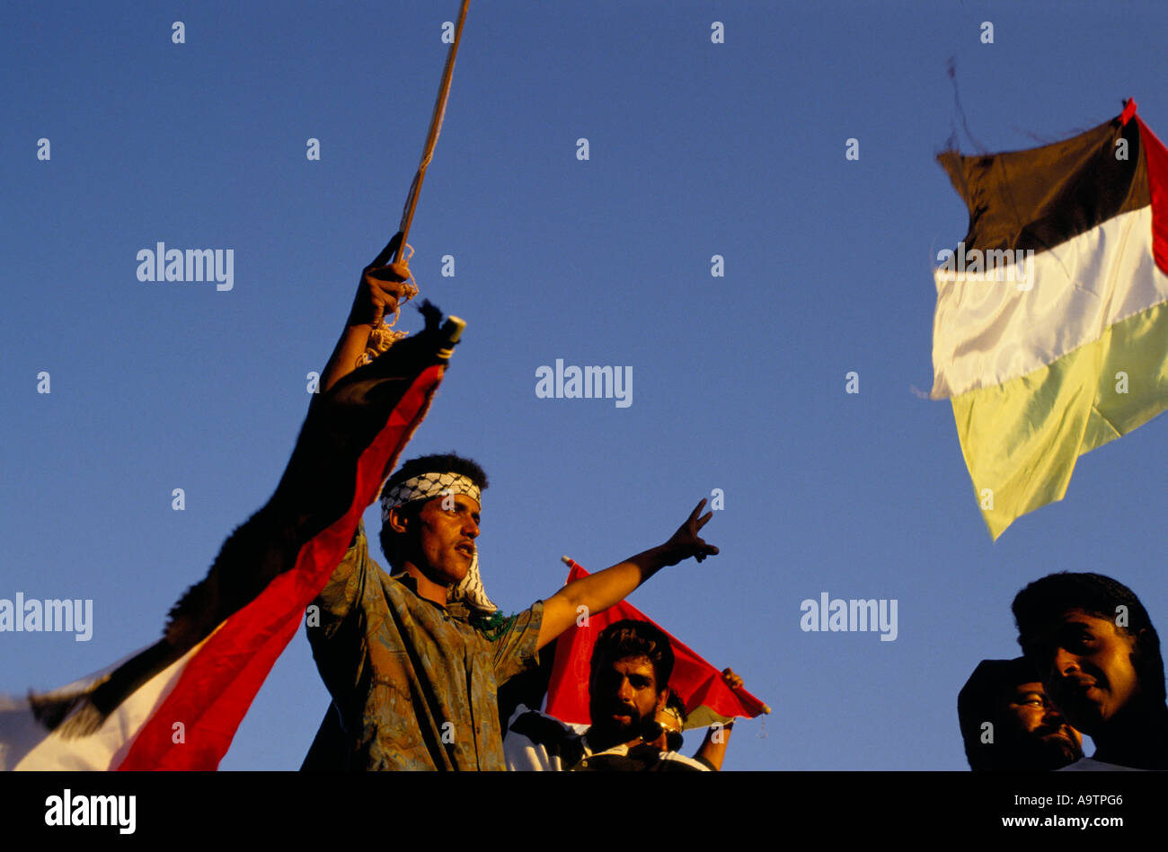 Jericho palestine flag hi-res stock photography and images - Alamy