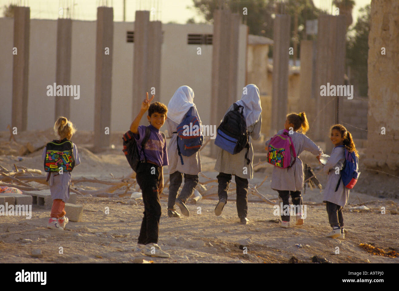 Jordan school children hi-res stock photography and images - Alamy