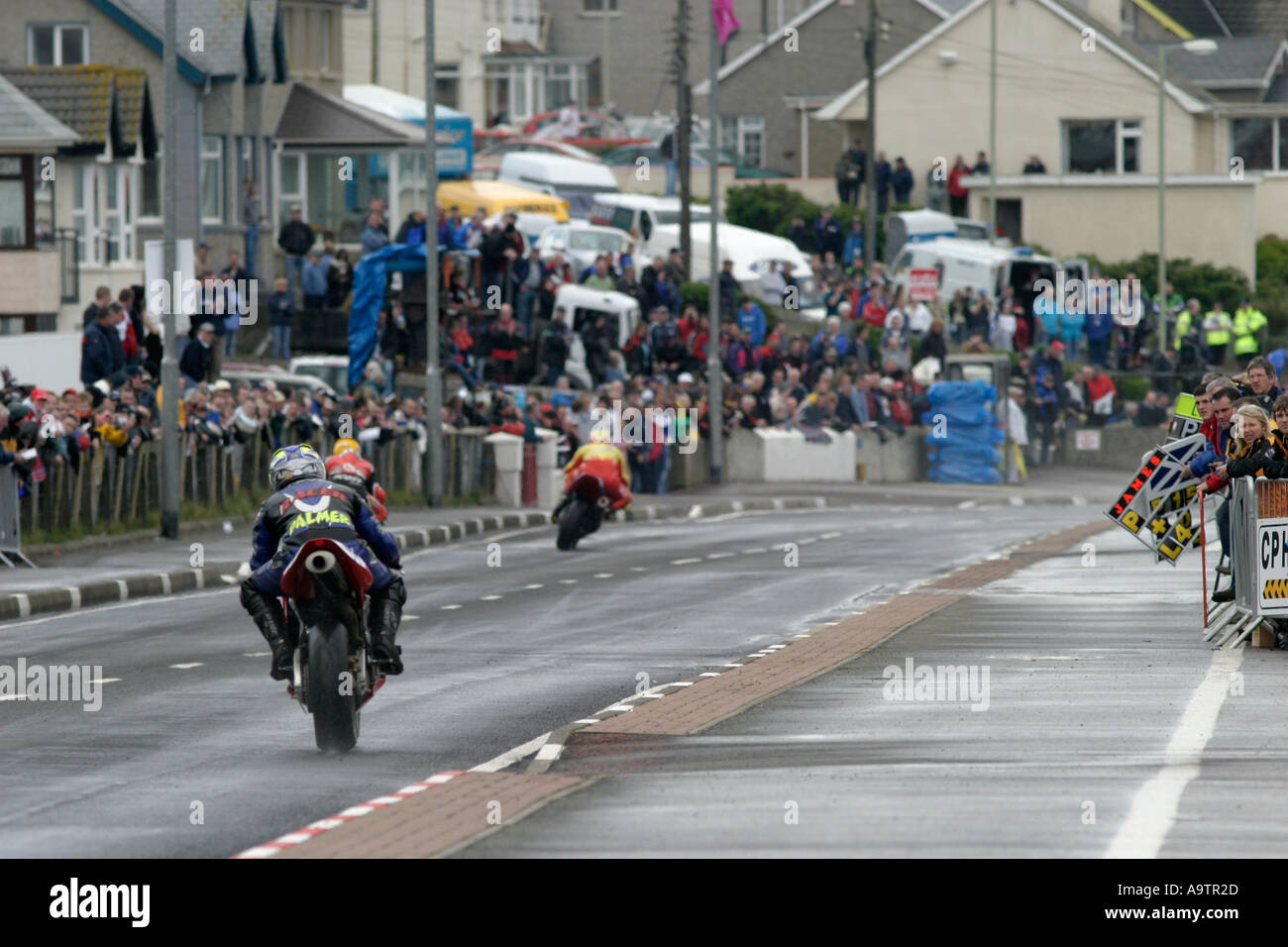 looking up from the grid at the North West 200 Road Races NW200 ...