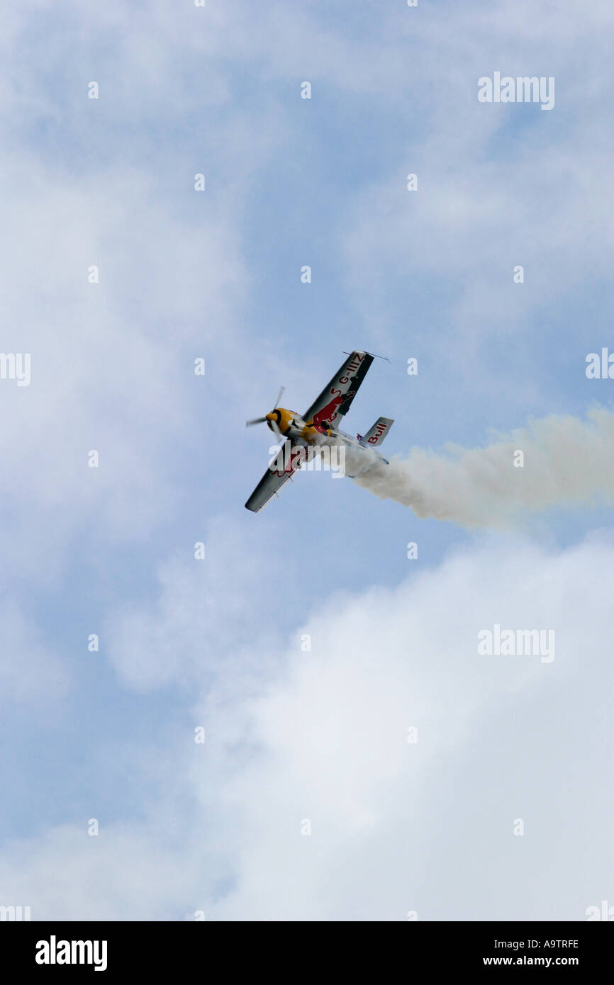 Red Bull Matador aerobatic display at the start of the NW200 North West ...