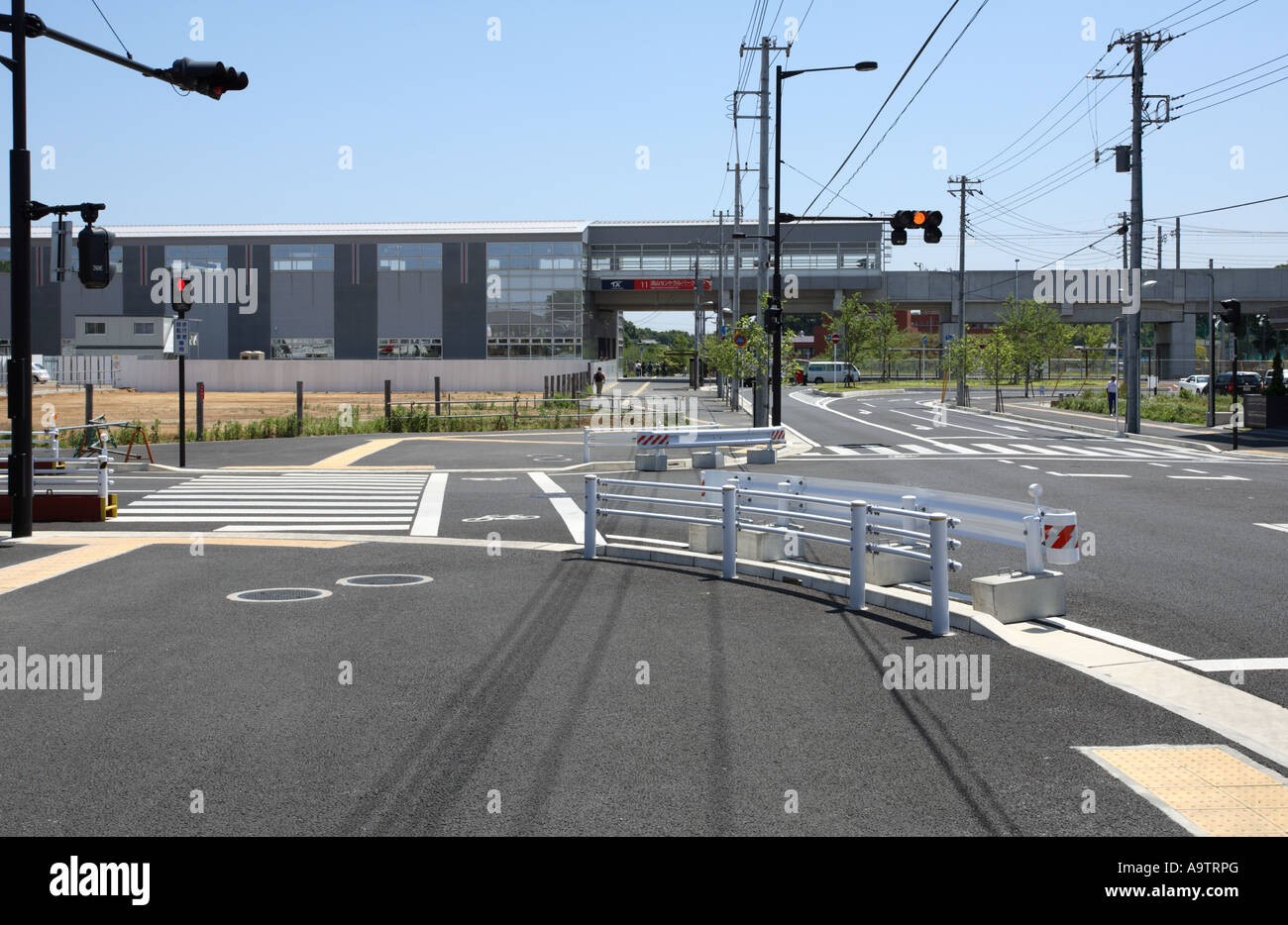 CHIBA, JAPAN - MAY 21: Nagareyama-centralpark Station on the Tsukuba ...