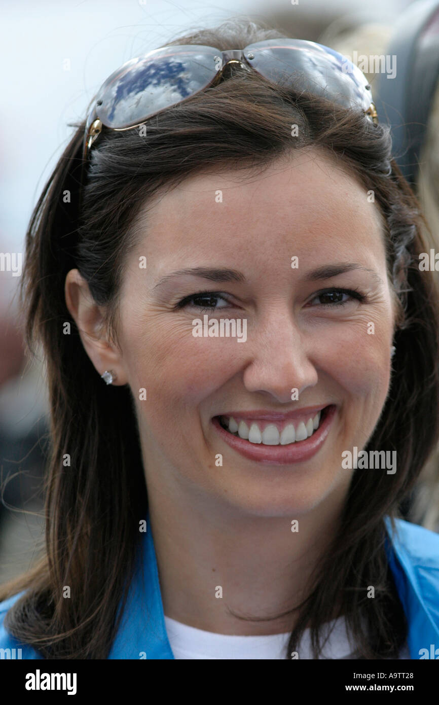 Utv presenter claire mccollum north hi-res stock photography and images ...
