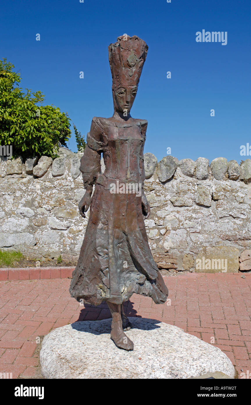 Pictish Queen Bronze Sculpture Portmahomack Easter Ross and Cromarty ...