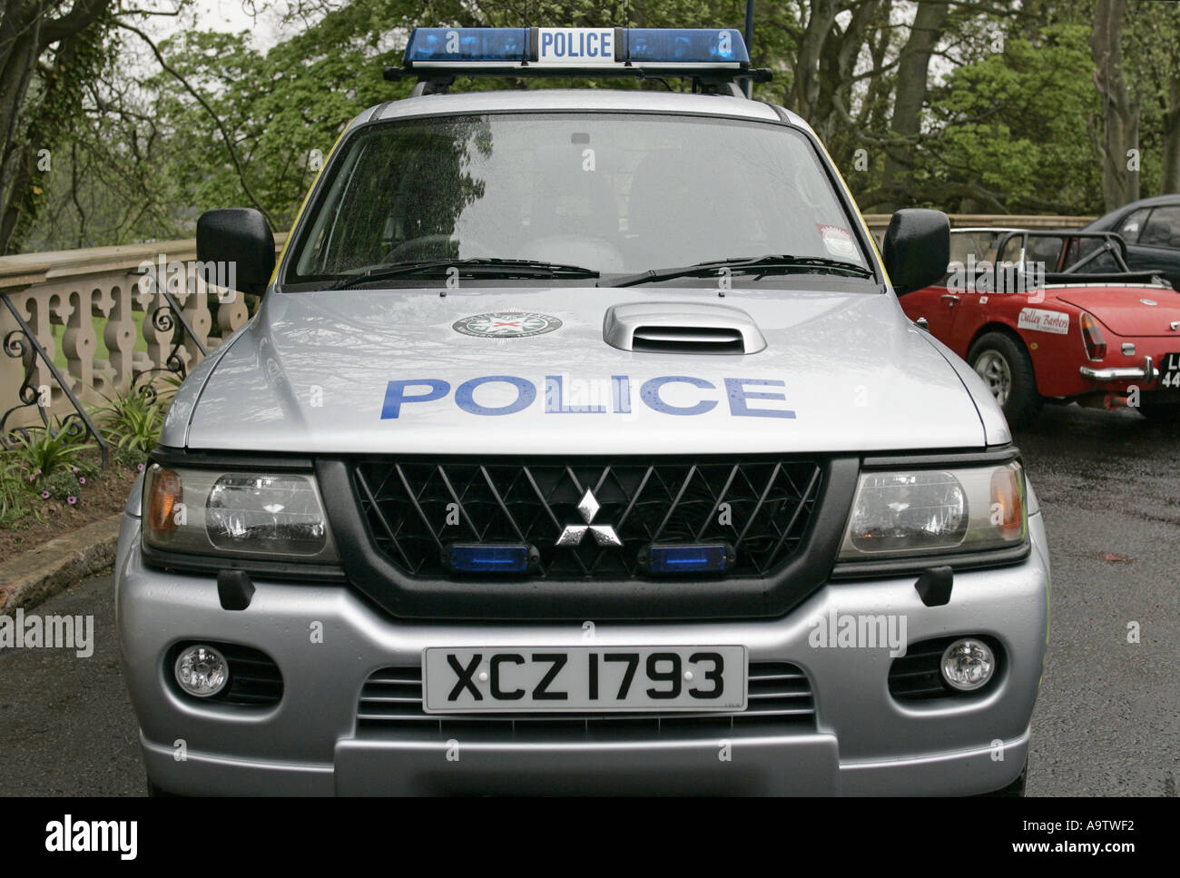 Police car northern ireland hi-res stock photography and images - Alamy
