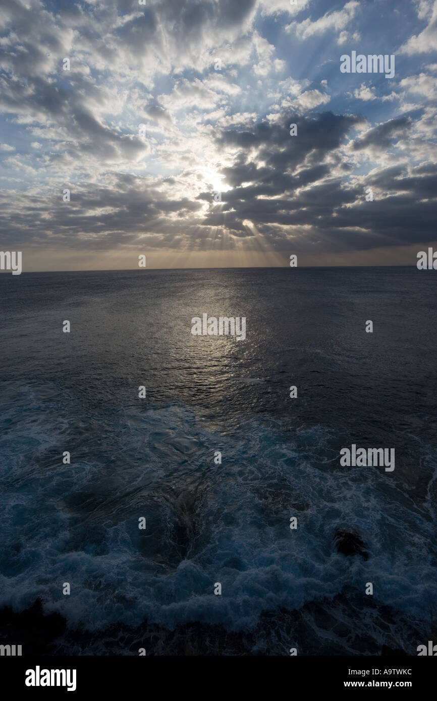 Sunset on island tonga hi-res stock photography and images - Alamy