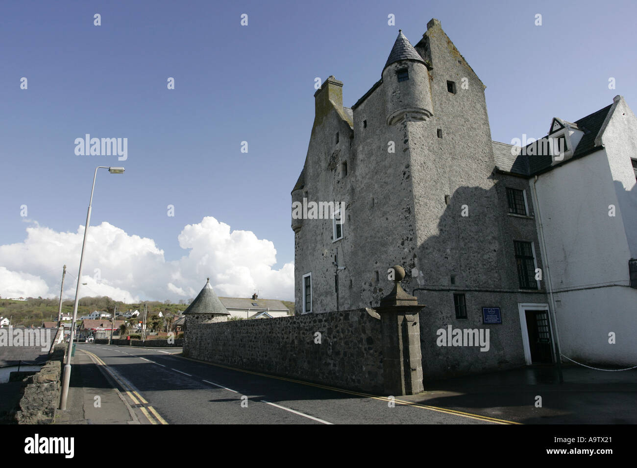 Ballygalley castle hi-res stock photography and images - Alamy