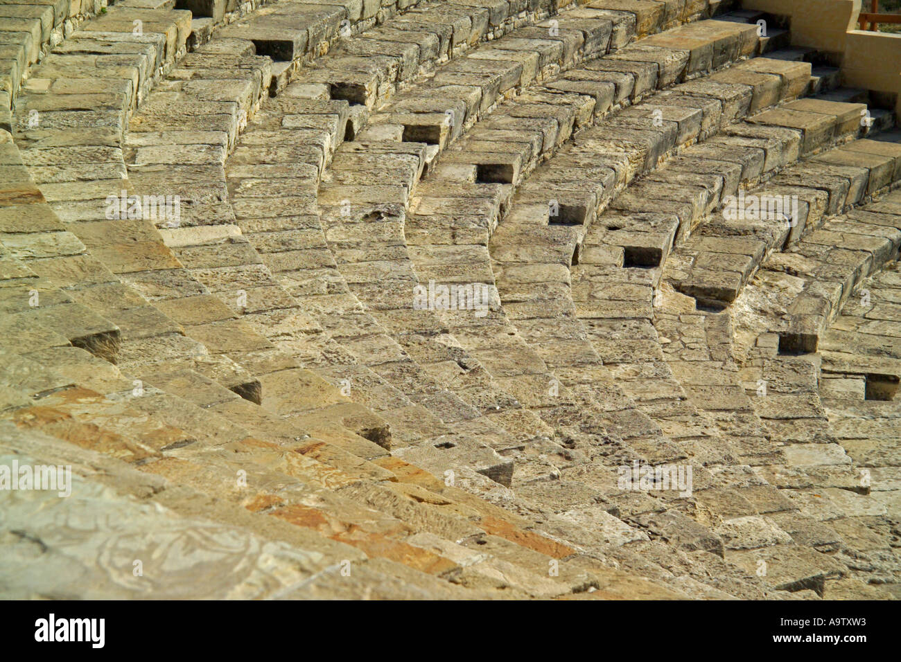 Roman Agora ruins at Kourion Cyprus Stock Photo - Alamy