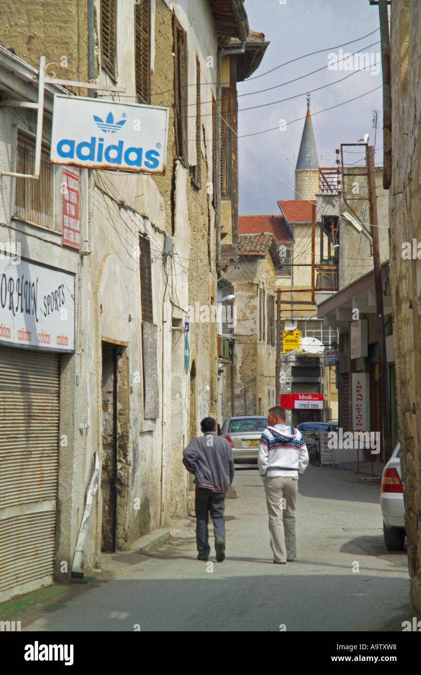 Turkish street in Nicosia Stock Photo - Alamy