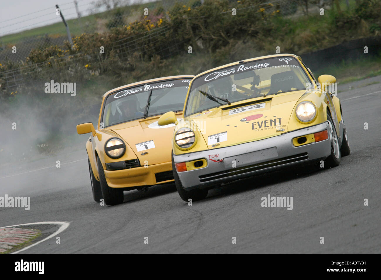 Racing driver racing car competition driving speed hi-res stock ...