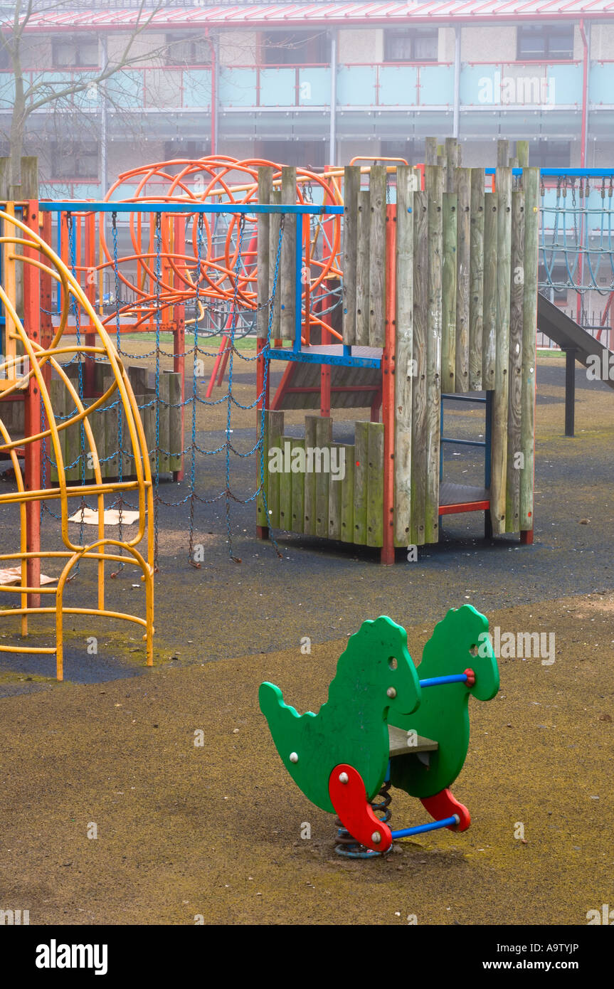 Children's safe play area Montrose Stock Photo - Alamy