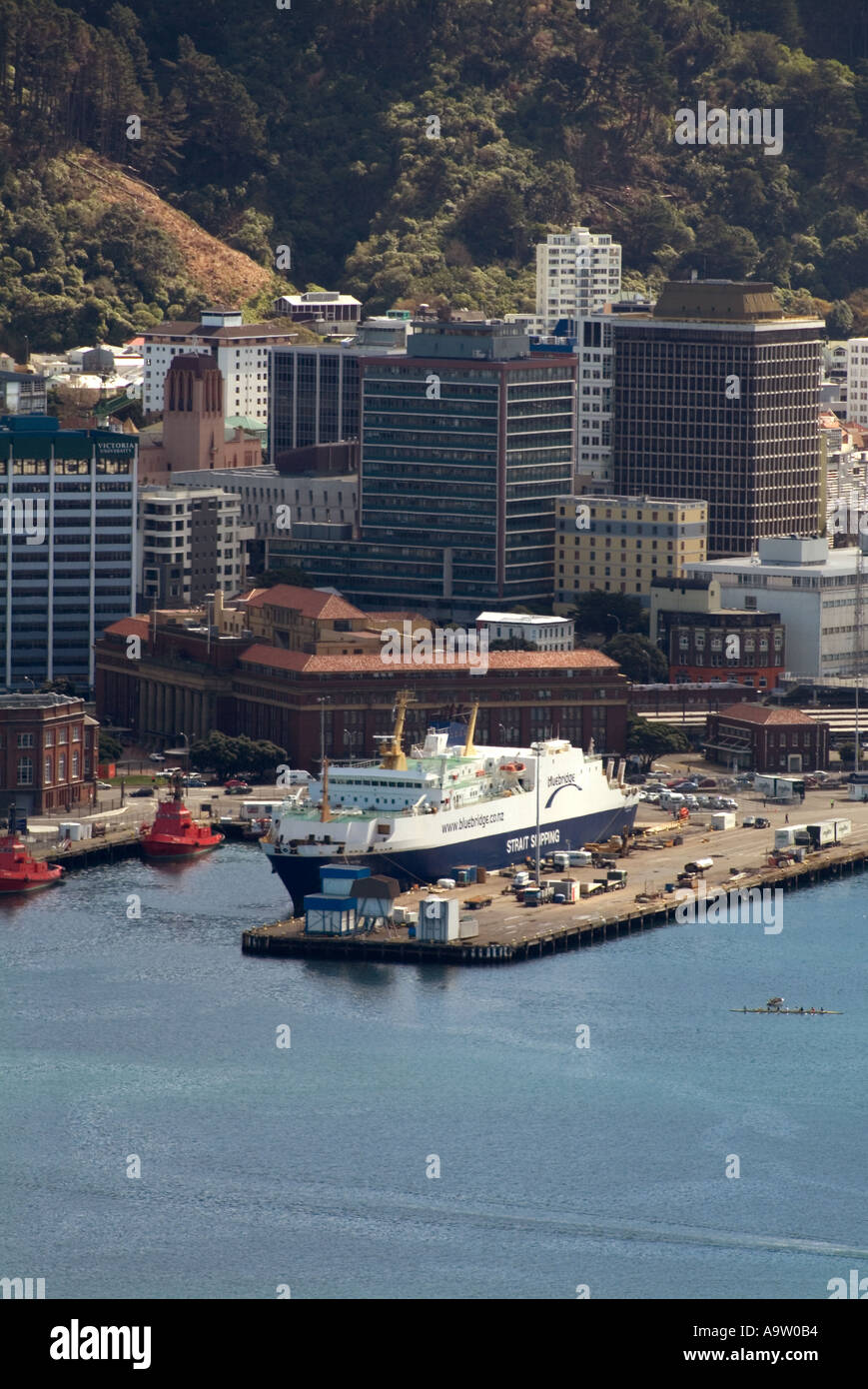 Wellington city harbour docks hi-res stock photography and images - Alamy