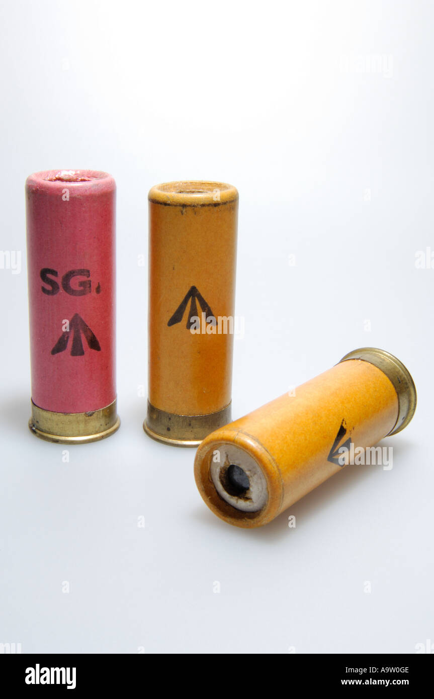 Old shotgun shells hi-res stock photography and images - Alamy