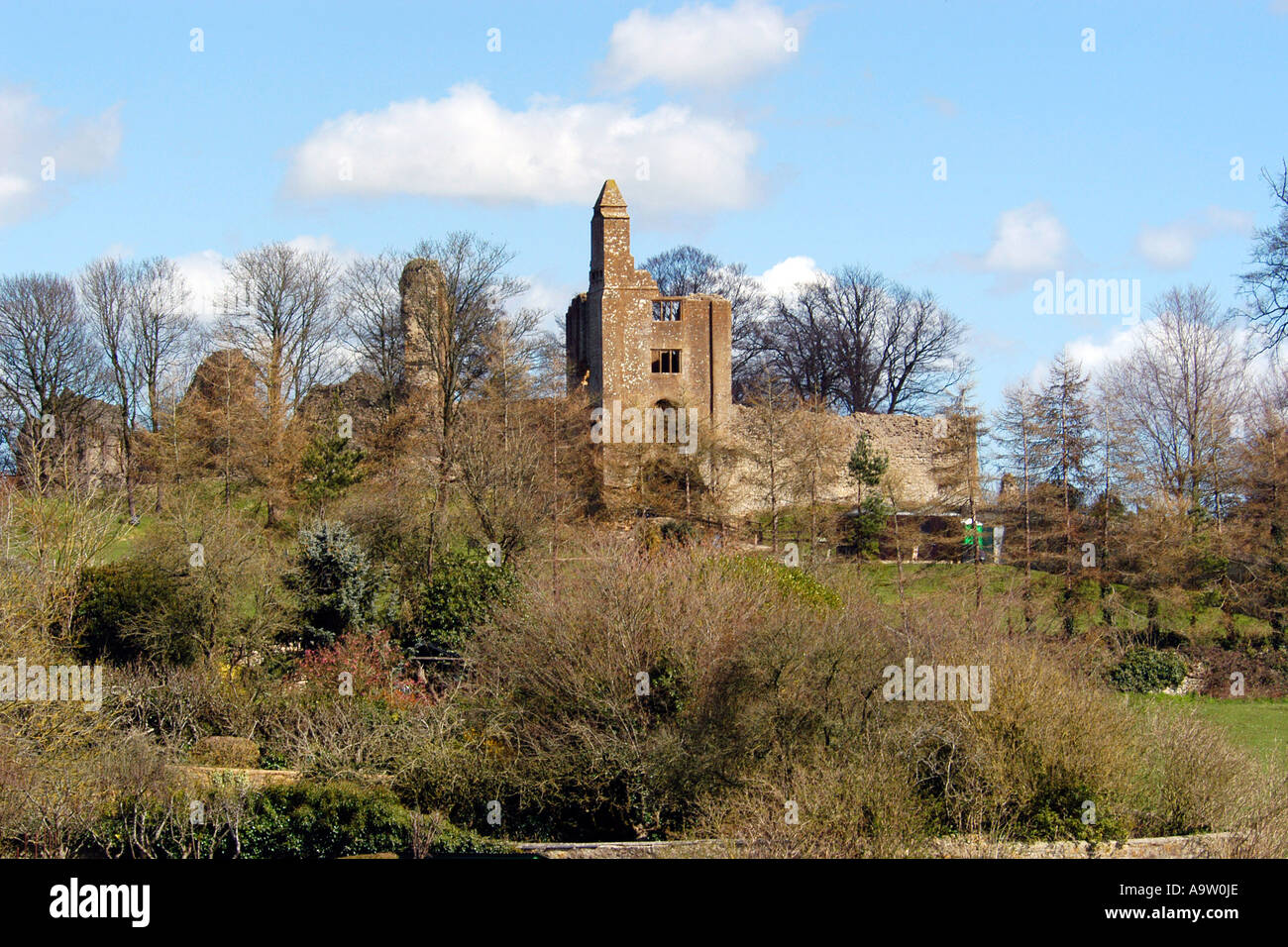 Sherborne castle ruins hi-res stock photography and images - Alamy