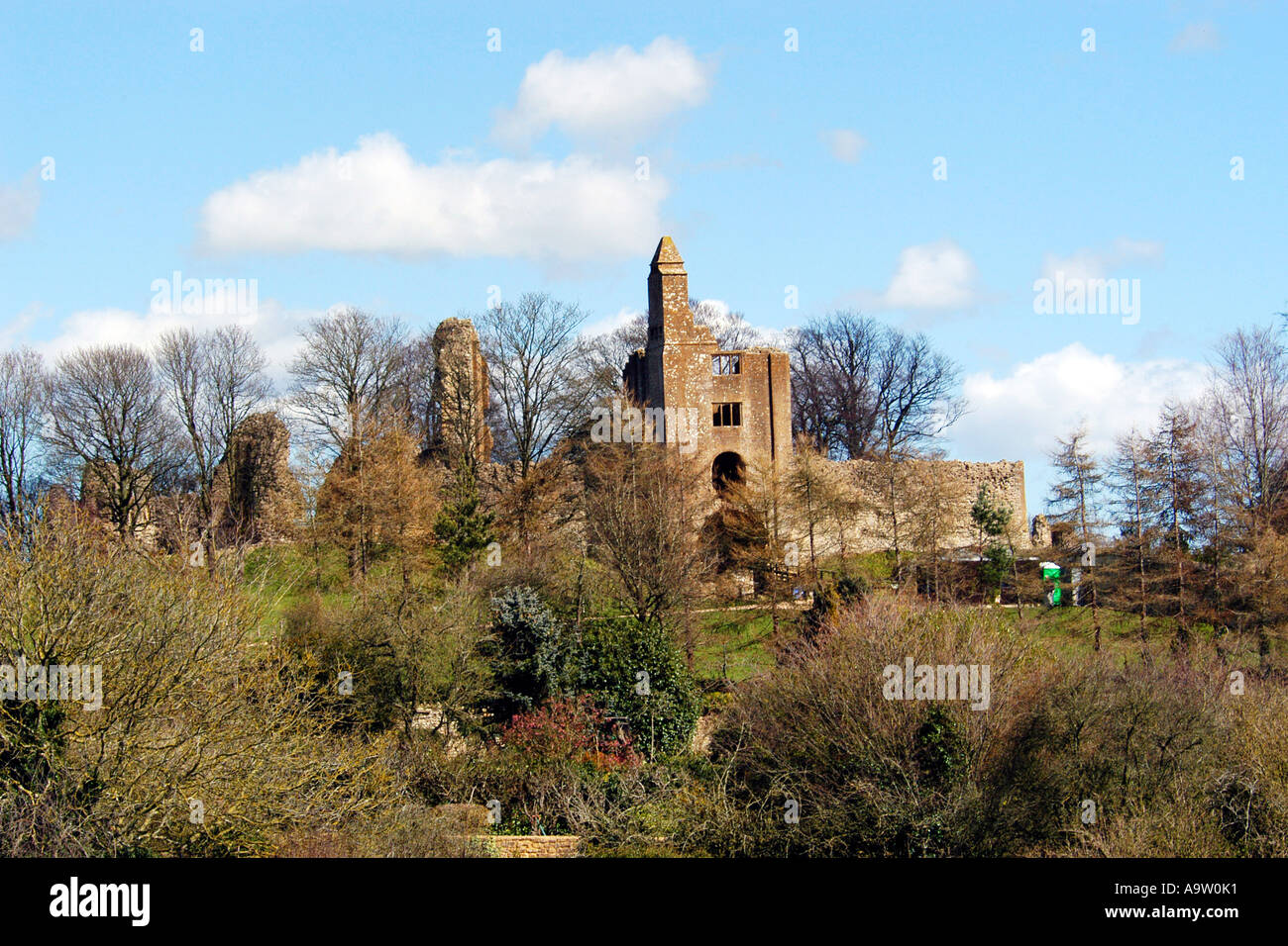 Sherborne Old Castle Stock Photo - Alamy