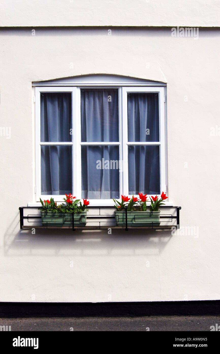 Painted window box windowbox hi-res stock photography and images - Alamy