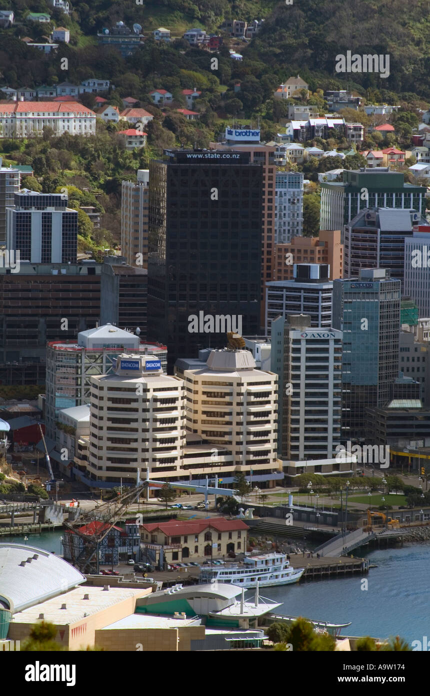View of the city of Wellington New Zealand Stock Photo - Alamy