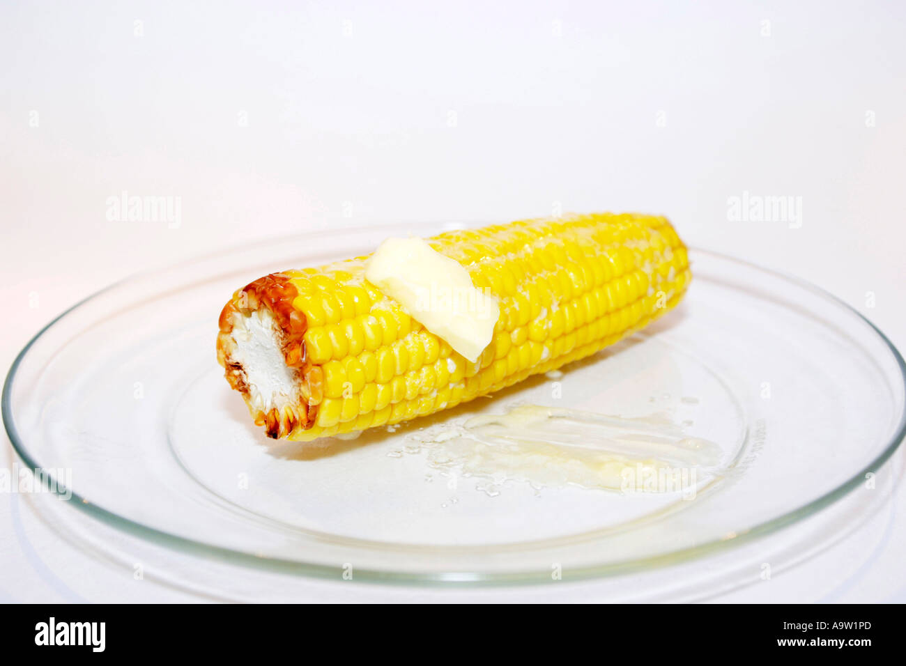 Melting butter on sweetcorn hi-res stock photography and images - Alamy
