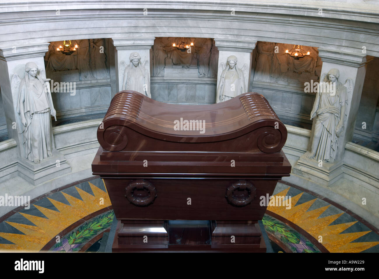 Tomb of Napoleon Dome Church Paris France Stock Photo - Alamy