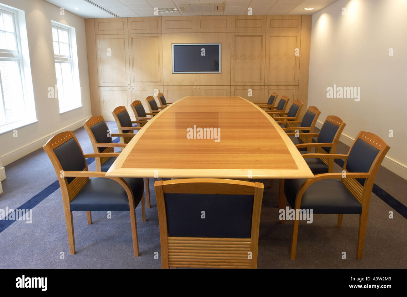 Boardroom interior hi-res stock photography and images - Alamy
