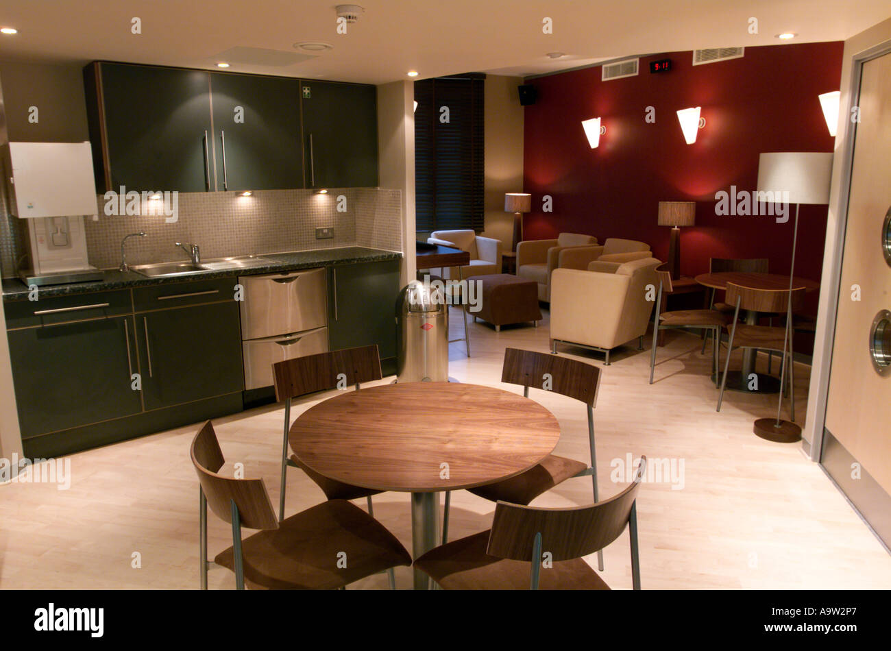 Office interior breakout area Stock Photo - Alamy