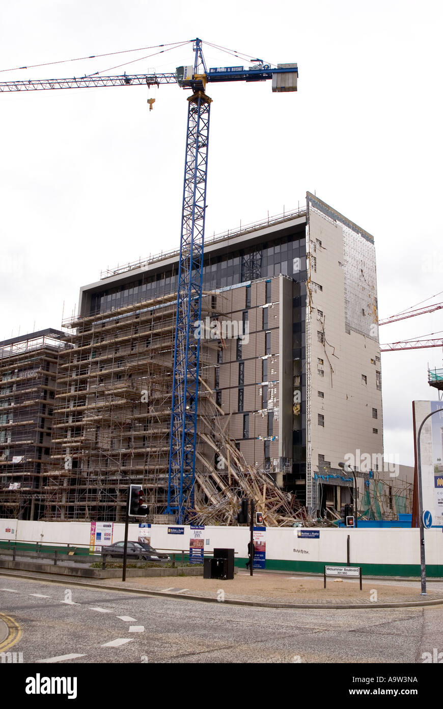 Scaffolding collapse uk hi-res stock photography and images - Alamy