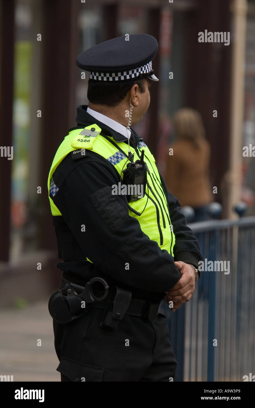Asian police Officer at Work Stock Photo - Alamy
