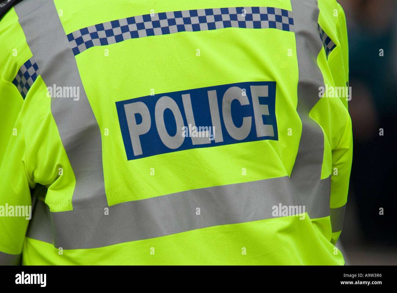 Police Officers jacket close up Stock Photo - Alamy