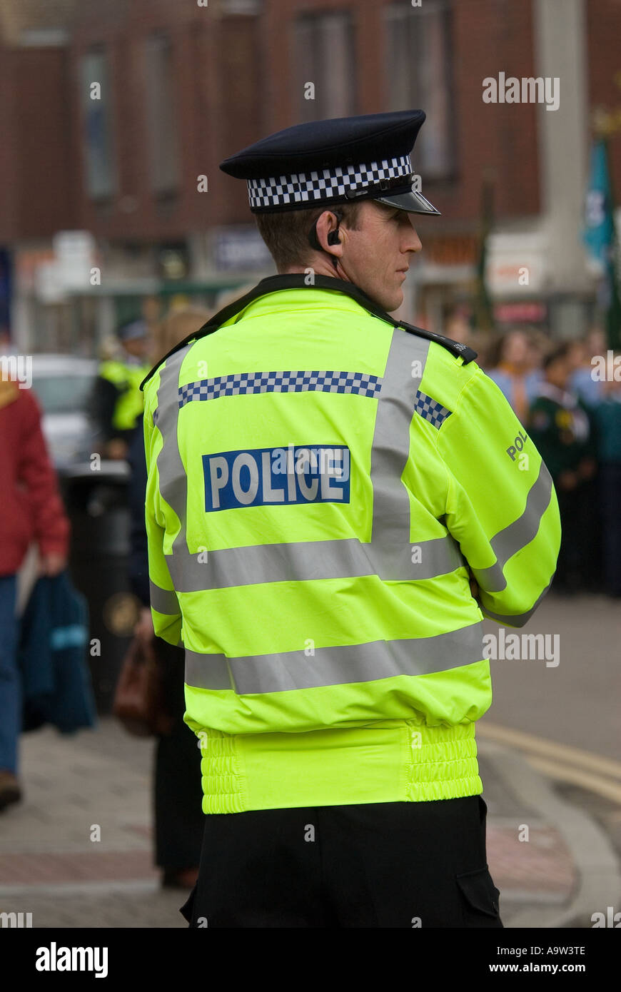 Police Officer at Work Stock Photo - Alamy