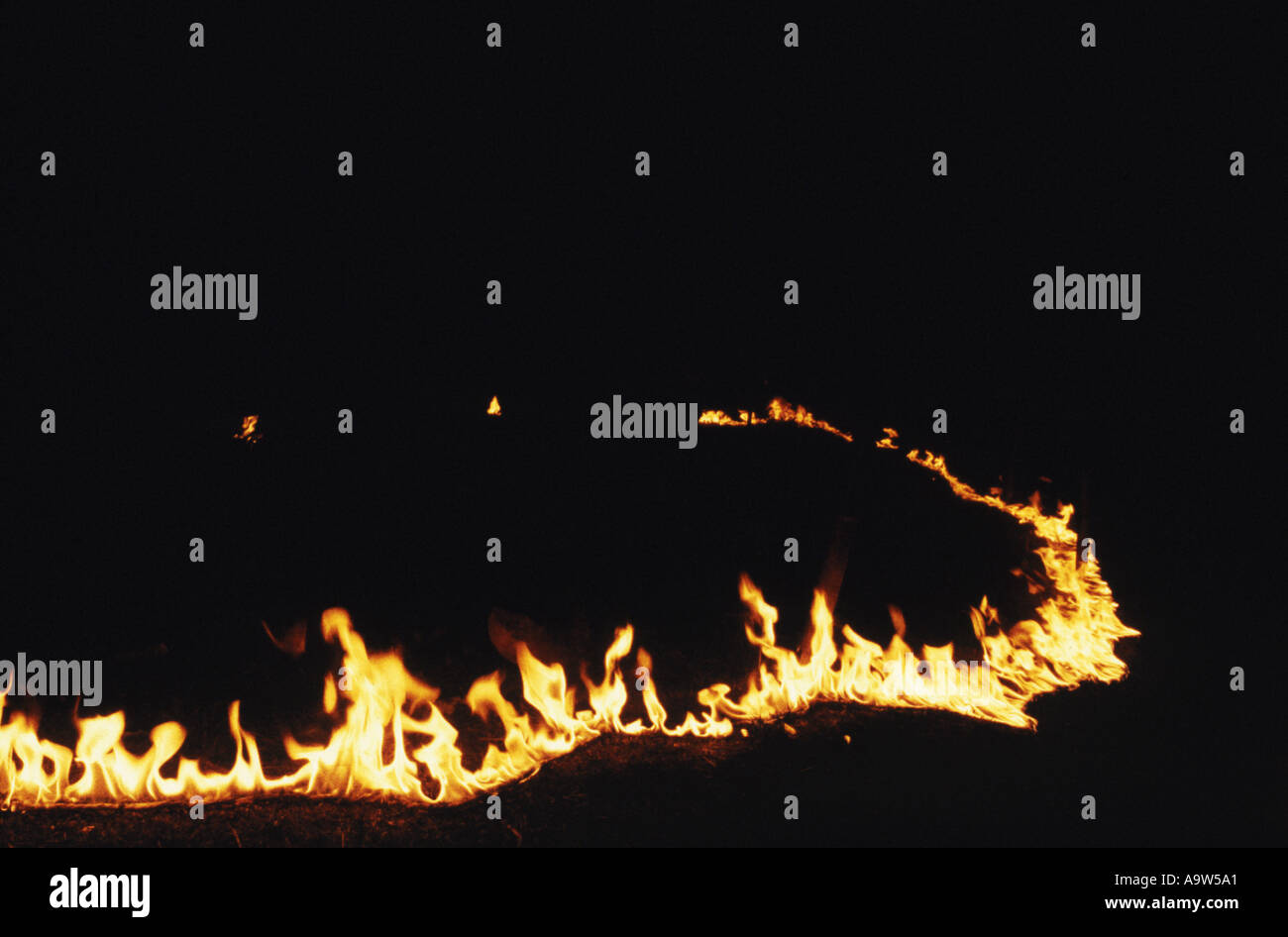 path of fire Stock Photo - Alamy