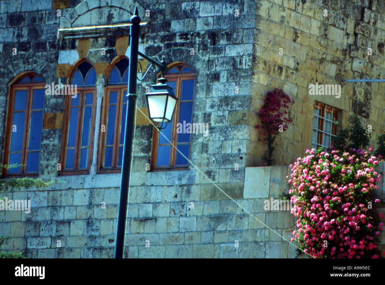 traditional house countryside lebanon Stock Photo - Alamy